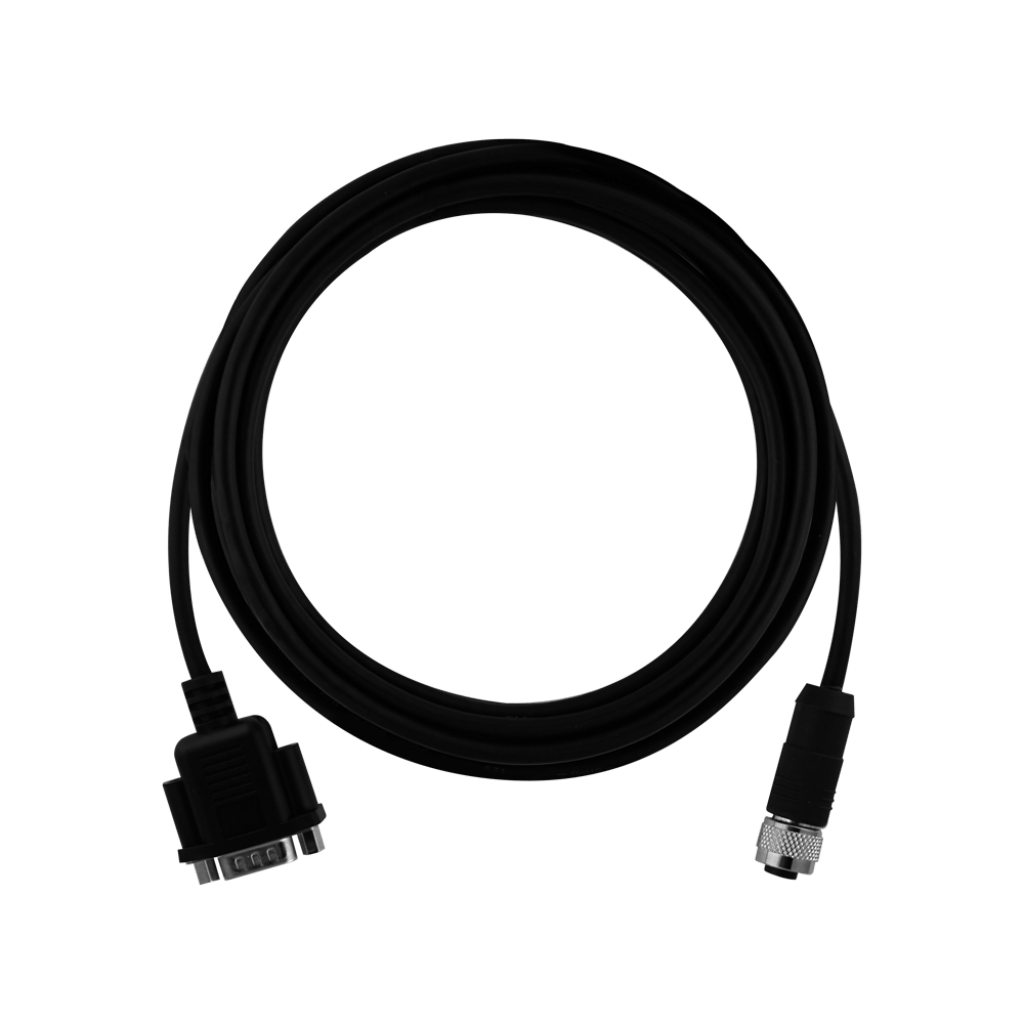 M12 A-code 8Pin Female to D-SUB 9Pin Serial Cable Male, Cable length ...