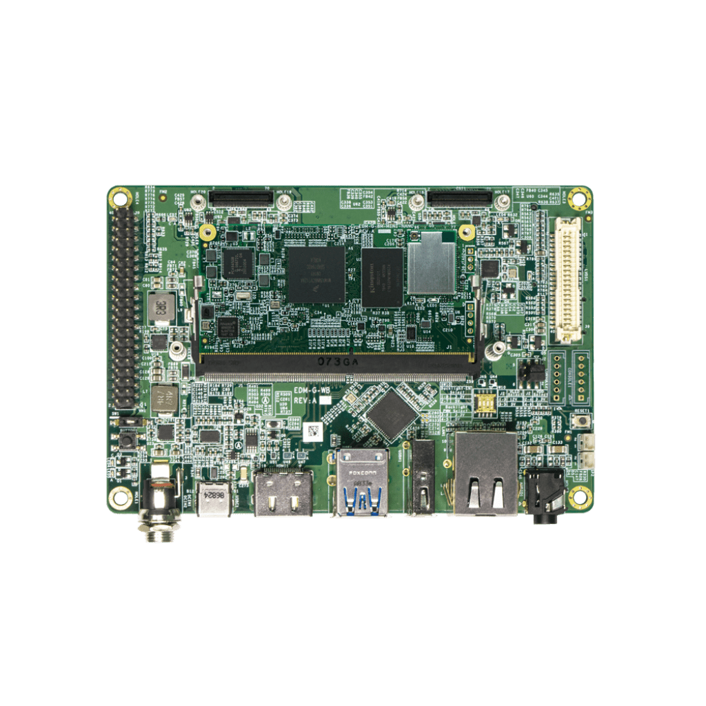 NXP i.MX8M Nano Evaluation Kit with Baseboard and System-on-Module Cortex-A53 EDM Type G SOM ...