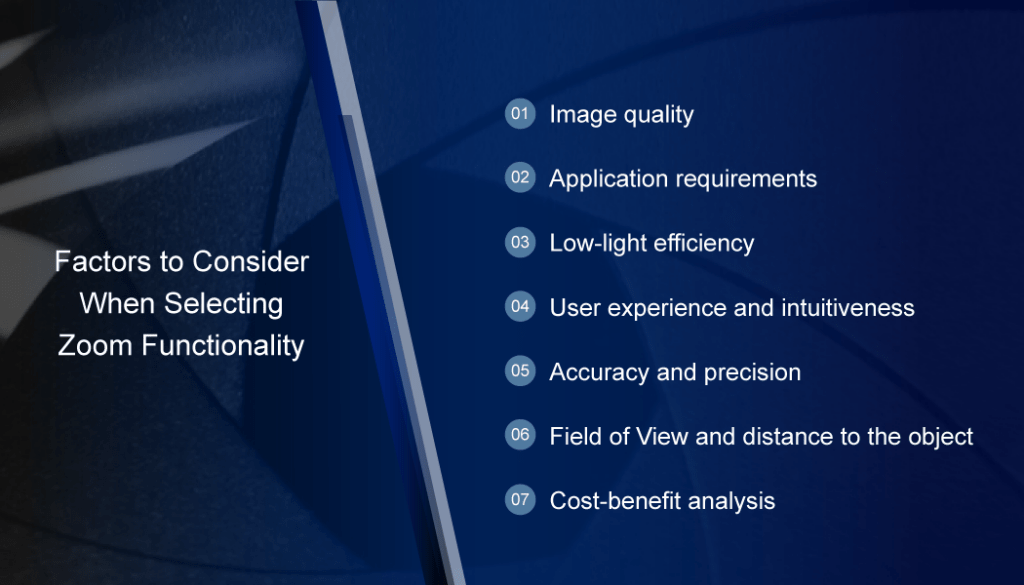 Optical Zoom vs. Digital Zoom in Embedded Vision Cameras - TechNexion