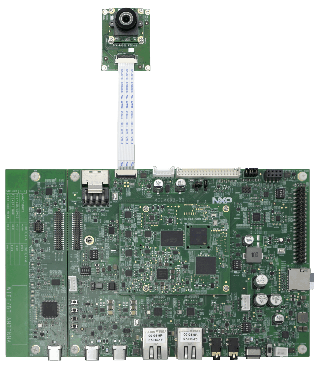 MIPI CSI-2 Cameras for Official NXP i.MX93 EVK - TechNexion