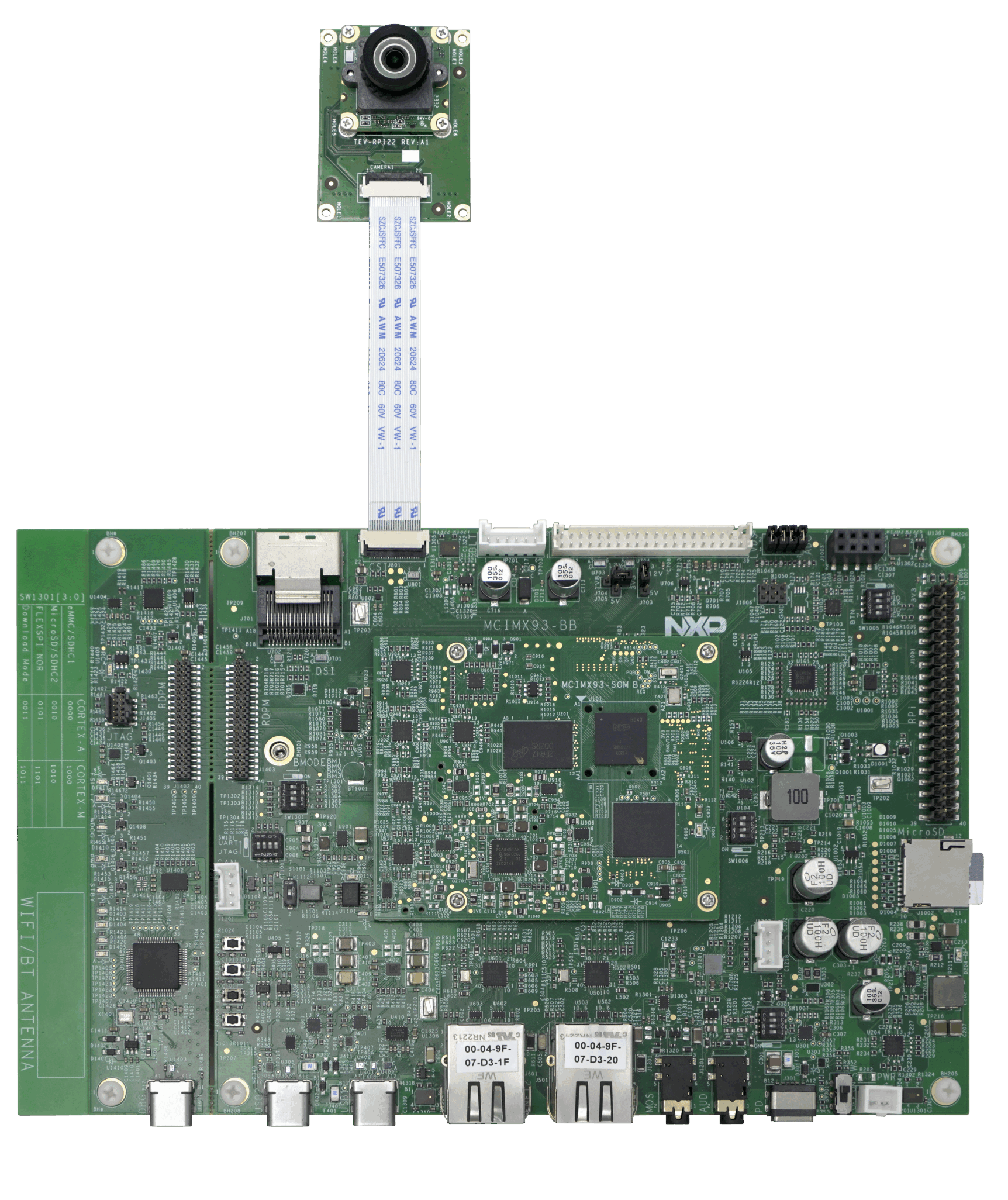 MIPI CSI-2 Cameras for Official NXP i.MX93 EVK - TechNexion