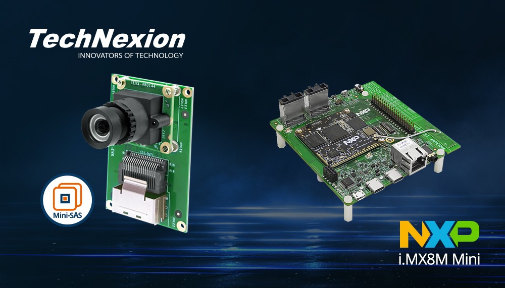 MIPI CSI-2 Cameras for Official NXP i.MX8M Mini EVK - TechNexion