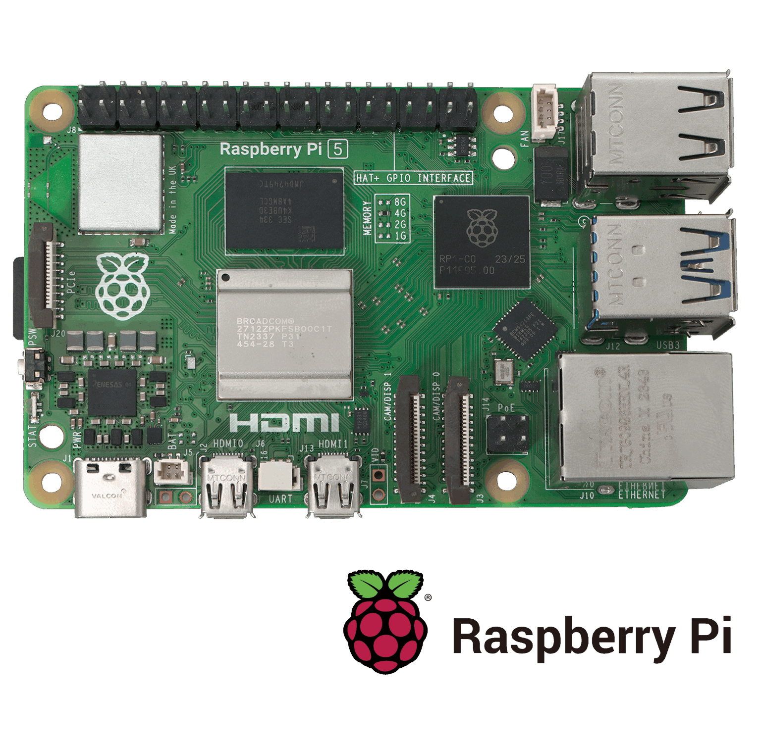 MIPI CSI-2 Cameras for Official Raspberry Pi 5 - TechNexion