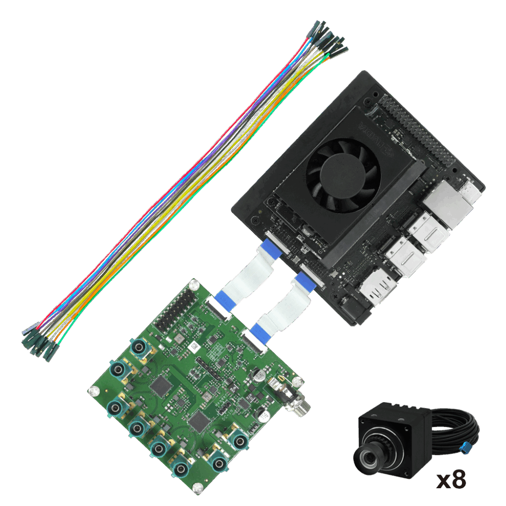 Nvidia Jetson Orin Nano/NX GMSL2 Multi Camera Evaluation Kit - VL-GM2 ...