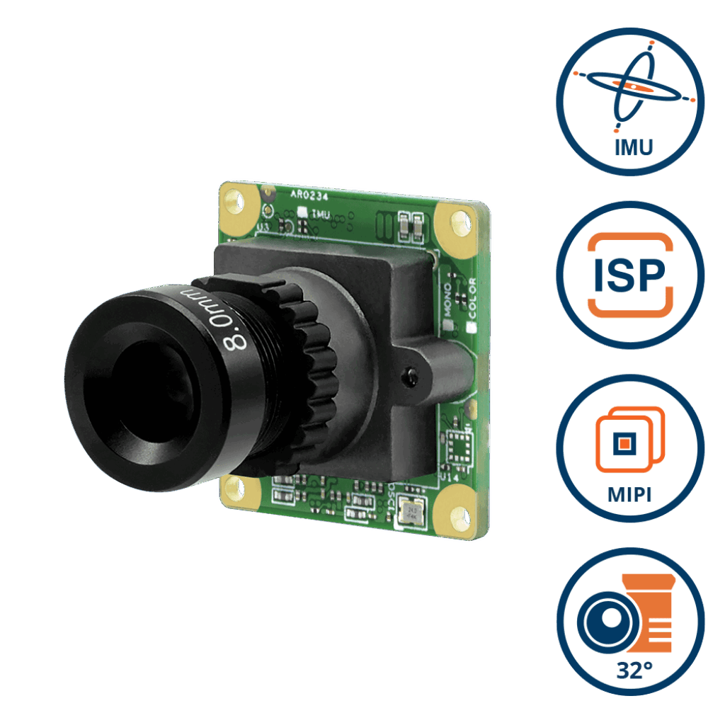 onsemi AR0234 2.3MP Full-HD Global Shutter MIPI-CSI2 Camera Module with ...